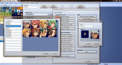 Tutorial RPG Maker VX Ace Sistema Programa Videojuegos