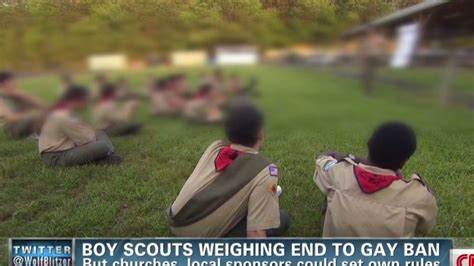 Boy Scouts Weighing End To Gay Ban Cnn