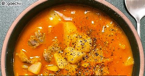 먹으면 빠지는 마녀스프 레시피ㄷㄷ