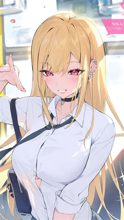 Marin Kitagawa Anime Girls My Dress Up Darling Anime Anime Hd Phone Wallpaper Rare Gallery