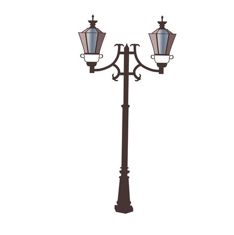 Street Lamp Vector At Getdrawings Free Download