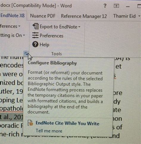 Stop Showing Select Matching Reference Window Endnote How To Discourse