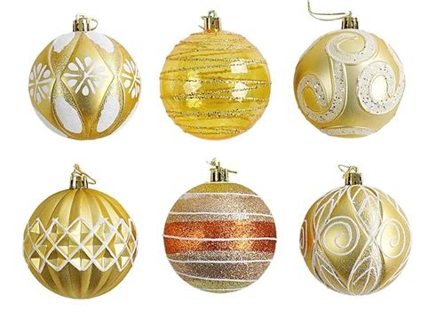 Новорічні прикраси Yufeng 24 шт 7 см Жовтий 160828 1008192 — купити на Eva Ua — ціна 712 грн