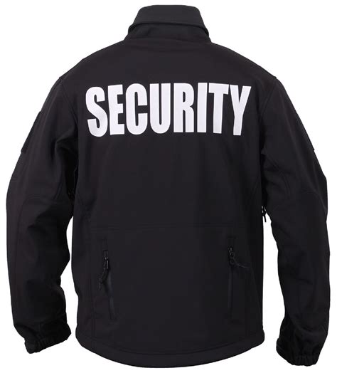 Mens Black Special Ops Soft Shell Security Tactical Jacket Waterproof