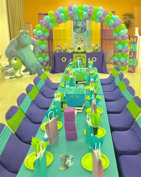Monsters University Birthday Monsters University Birthday Bash