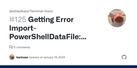 Getting Error Import Powershelldatafile Cannot Generate A Powershell Object For A Scriptblock