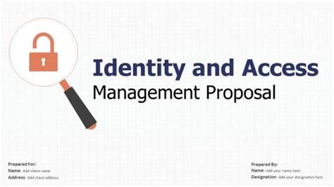 Access And Identity Management PowerPoint Presentation And Slides SlideTeam