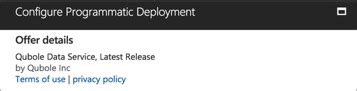 Azure Steps 1 4 Qubole Data Service Documentation