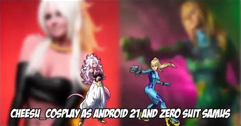 Cheesu Cosplay Pulls Off A Curvaceous Android And A Battle Damaged Zero Suit Samus Covered