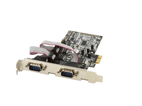 StarTech Com Port Native PCI Express RS Serial Adapter Card With UART Model PEX S