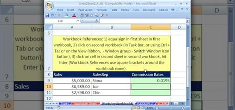 How To Reference Worksheets And Workbooks In Excel Formulas « Microsoft Office Wonderhowto