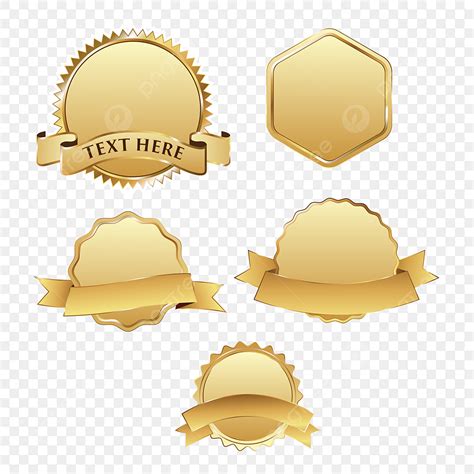 빈티지 골드 프레임 레이블 골드 벡터 프레임 벡터 리본 Png 일러스트 및 벡터 에 대한 무료 다운로드 Pngtree