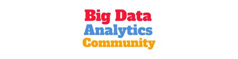 big data analytics community linkedin