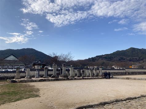 나주 곰탕거리 나주목 객사 금성관