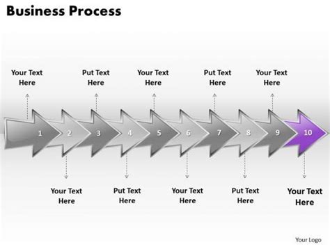 Ppt Continuous Business PowerPoint Slide Text Download Process Using Stages Templates