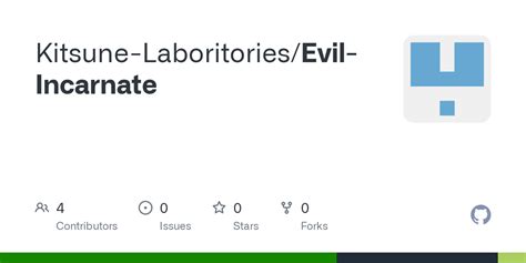 Github Kitsune Laboritoriesevil Incarnate Github Kitsune Laboritoriesevil Incarnate