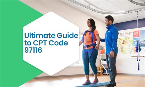 Cpt Code 97116 Description Examples And Reimbursement Guide