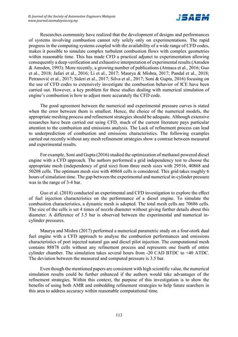 numerical simulation of combustion behavior of di diesel engine with