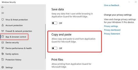 How To Enable Copy And Paste In Application Guard For Edge In Windows 11