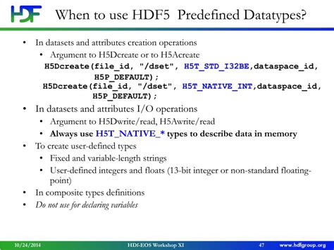 Ppt Hdf5 Advanced Topics Powerpoint Presentation Free Download Id