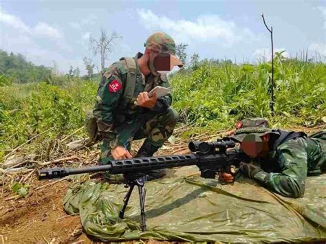 မြောင်တွင် စစ်တပ် ကင်းပုန်းကို စနိုက်ပါဖြင့် ပစ်ခတ်မှု အရာရှိ ၁