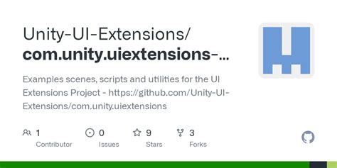 Github Unity Ui Extensionscomunityuiextensions Examples Examples Scenes Scripts And