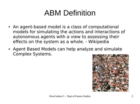 Introduction To Agent Based Modeling Using Netlogo Ppt