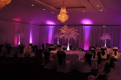 Ostrich Feather Centerpieces Table Art