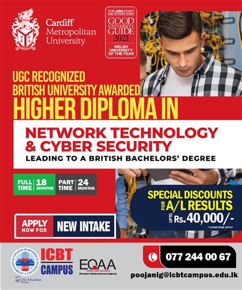 Higher Diploma In Network Technology And Cyber Security Icbt Campus Coursenet