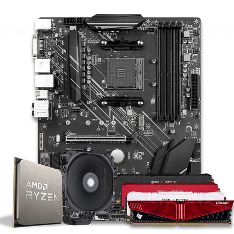 Pichau Kit Upgrade AMD Ryzen 7 5700G X570 8GB DDR4 Sage V2 Black Edition Pichau