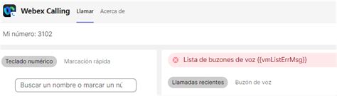 Ms Teams And Webex Calling App Failed To Load Voicemail List Cisco Community