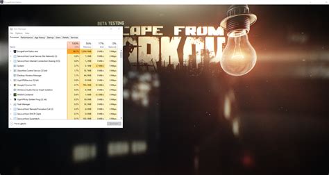 100 cpu usage at launch and game is stuck at this screen r