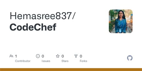 Github Hemasree837codechef