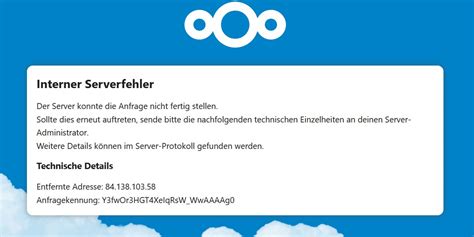 Nach Update Auf Nc 25 Viele Probleme Und Viele Fehlermeldungen 🇩🇪 Deutsch German Nextcloud