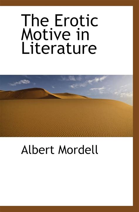 The Erotic Motive In Literature Books