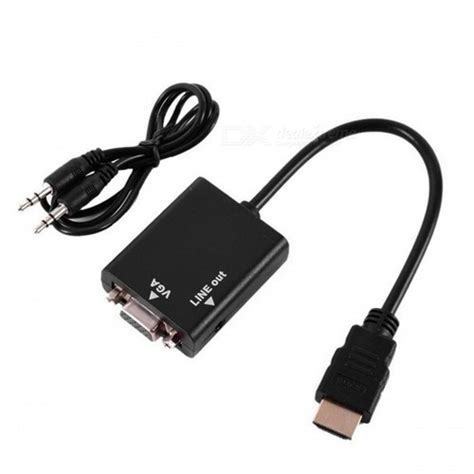 Abs Hdmi Male To Vga Female Converter With Power Mm Audio Port At Rs In Mumbai
