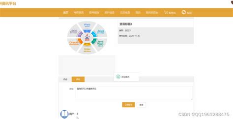 Springbootvue考研资讯管理网站 Csdn博客