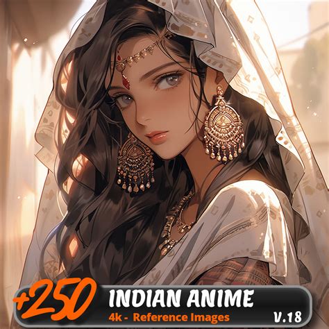 Artstation Indian Anime Vol 18 4k Reference Image
