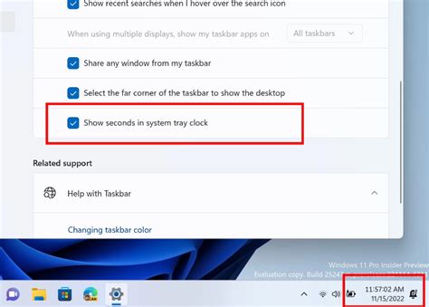 How To Show Seconds In Windows Taskbar Clock