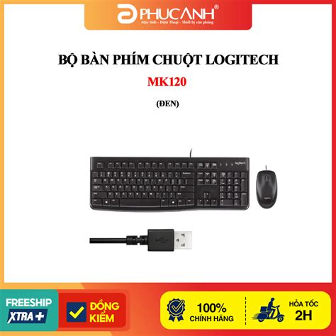 Logitech MK Keyboard Mouse Set Black Shopee Malaysia
