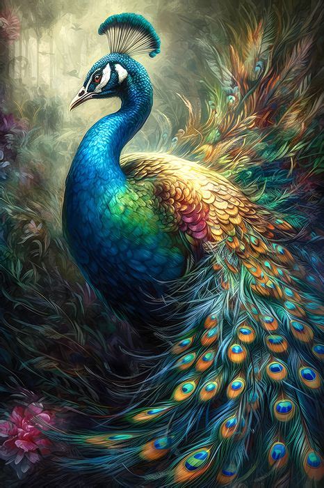 Peacock Adoration By Wes And Dotty Weber Artofit