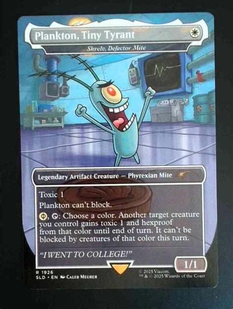Plankton Tiny Tyrant Skrelv Defector Mite Mtg Kaufen Auf Ricardo