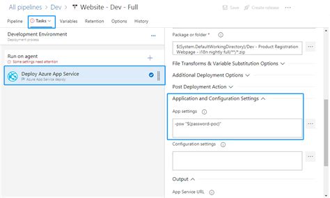 Set App Settings For Visual Studio Test Task In Azure DevOps Pipeline Stack Overflow