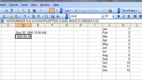 Excel 2007 Text To Date Stack Overflow