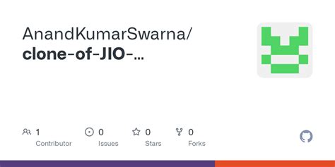 github anandkumarswarna clone of jio website html css