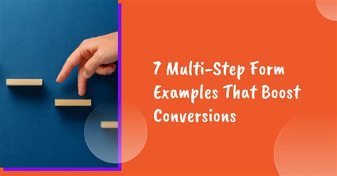 7 multi step form examples that boost conversions optimonk blog