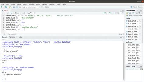 R List Learn What All You Can Do With Lists In R Dataflair