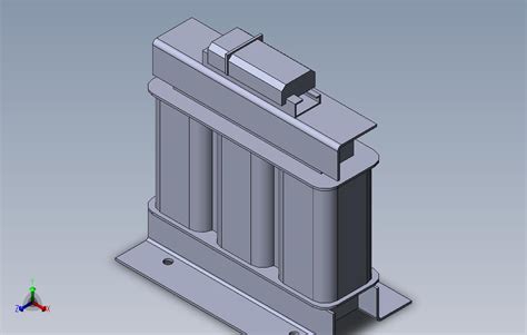 三相剥离自耦变压器 Solidworks 2009 模型图纸下载 懒石网