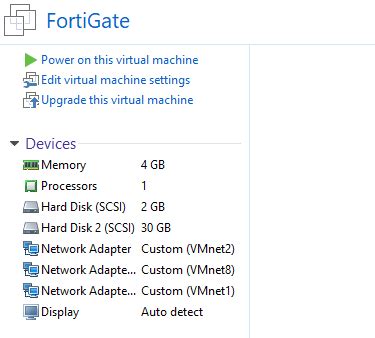 Fortigate LAB Setup DCLessons