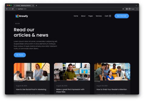 GitHub Aftabrehan Growfy Growfy A Dark Web Landing Page For